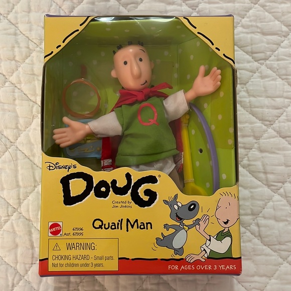 Disney | Toys | Disneys Collectible Doug Quail Man Figure Made By ...